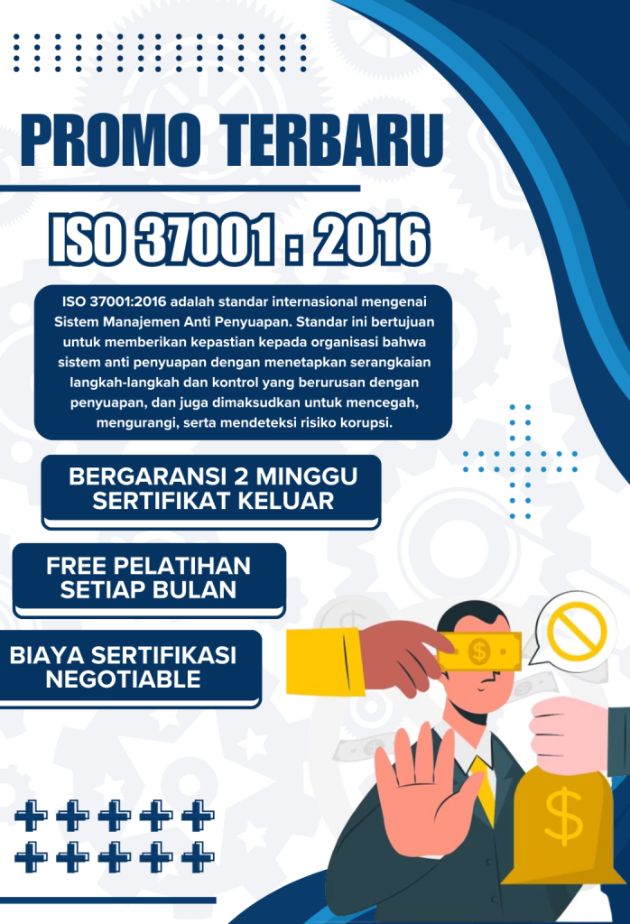 Biaya Jasa Sertifikat Iso 37001 - TSA Certification